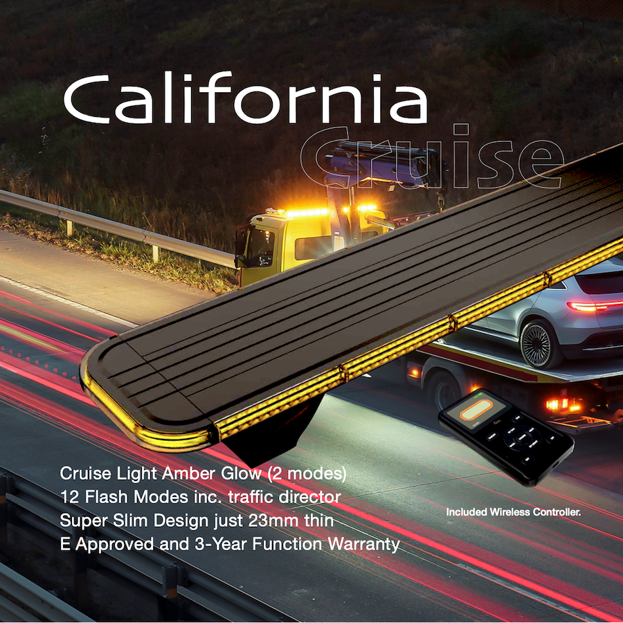 Showcasing our own SRH “California” wireless-controlled light bar ...
