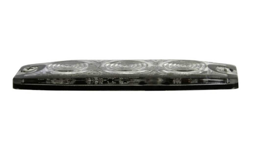 Peterson 3-way low profile LED amber warning light